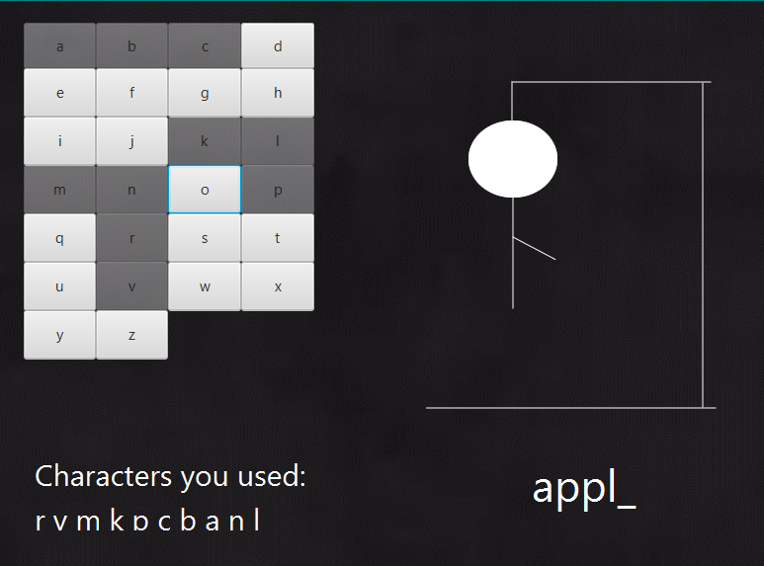 GitHub - ChanaBroner/HangMan: A guessing game where one player selects ...