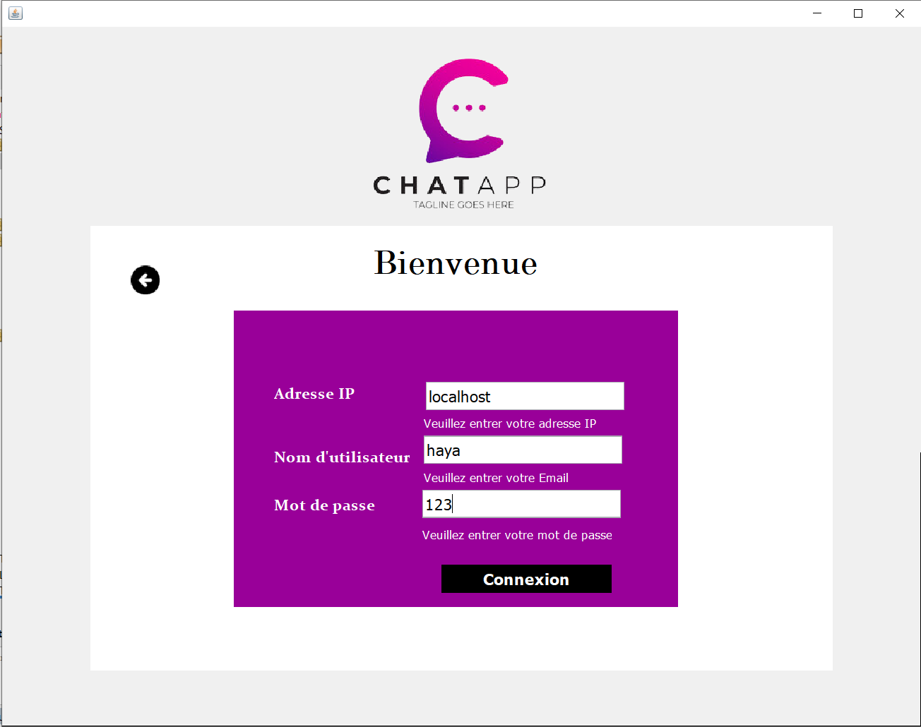Github Hzaoudichatapplication Application Réseau De Chat Messenger Pour Lenvoieréception 