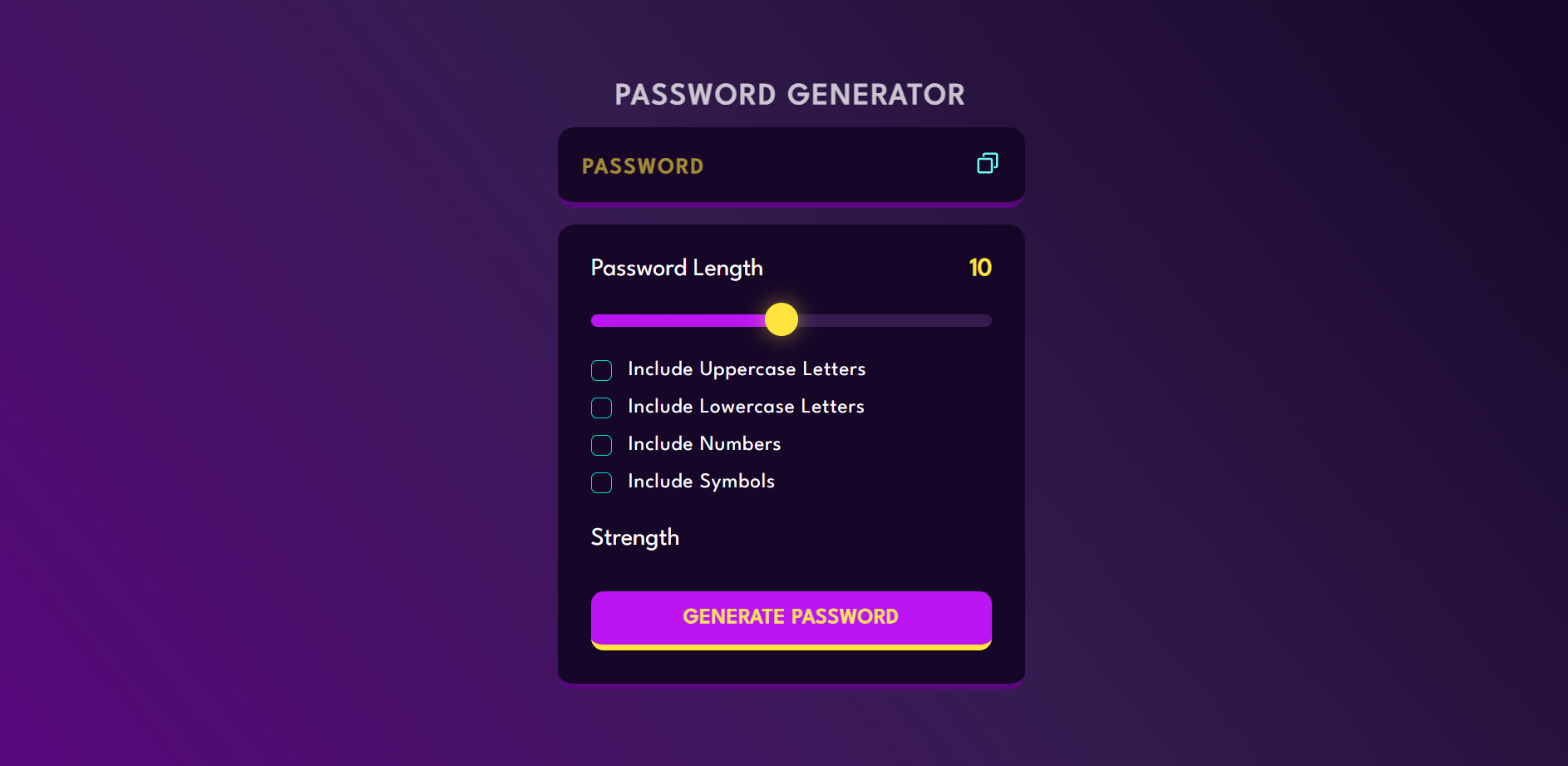 GitHub - SagarBeldar/Password_Generator
