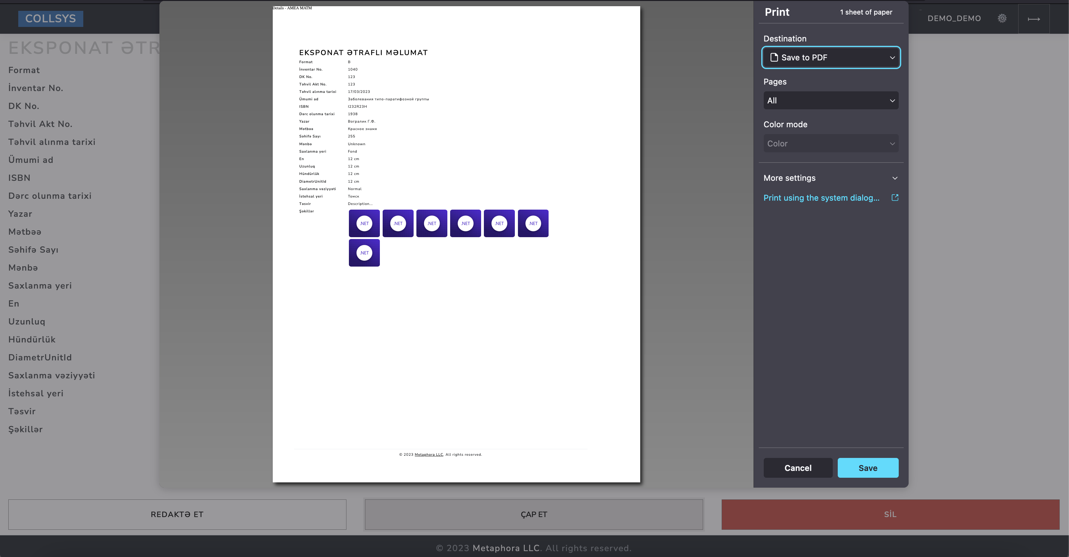 GitHub - asafhuseyn/collsys: collection systems