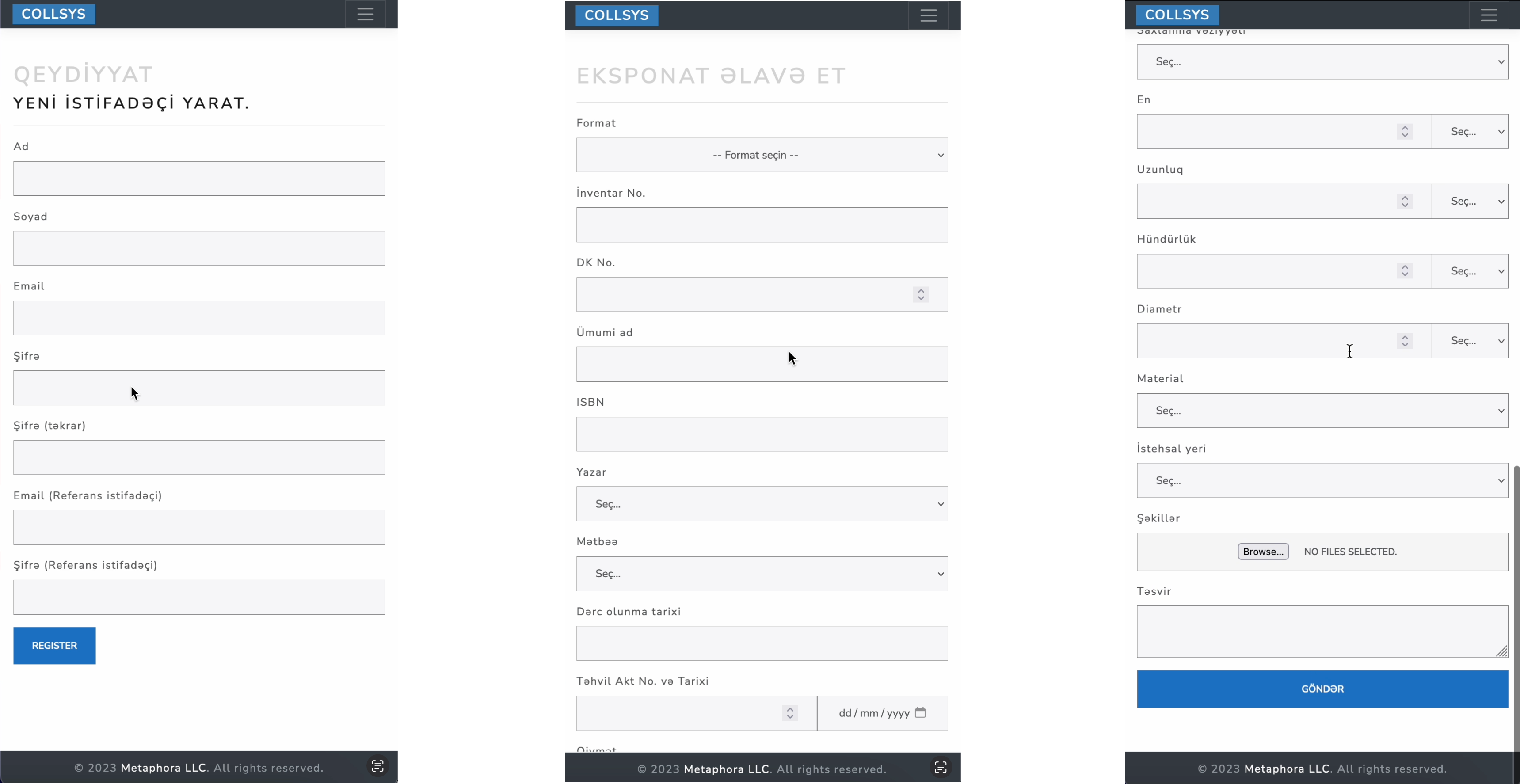 GitHub - asafhuseyn/collsys: collection systems