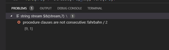 Unable to open 'string stream $&(stream,7)' · Issue #34 · arthwang/vsc-prolog · GitHub