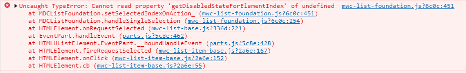adapter object undefined · Issue #2097 · material-components/material-web · GitHub