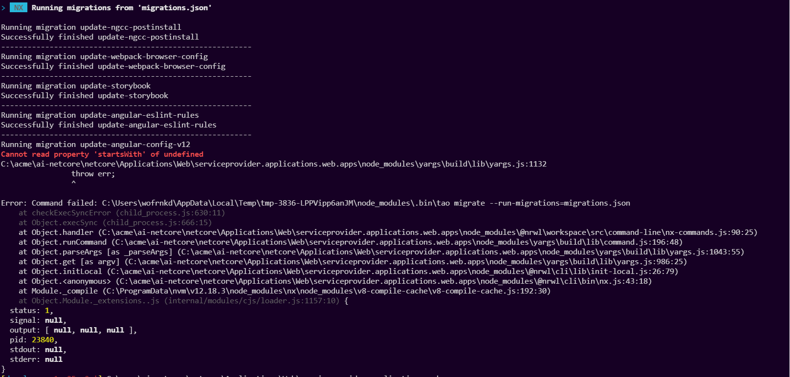 Broken migration step · Issue #5772 · nrwl/nx · GitHub