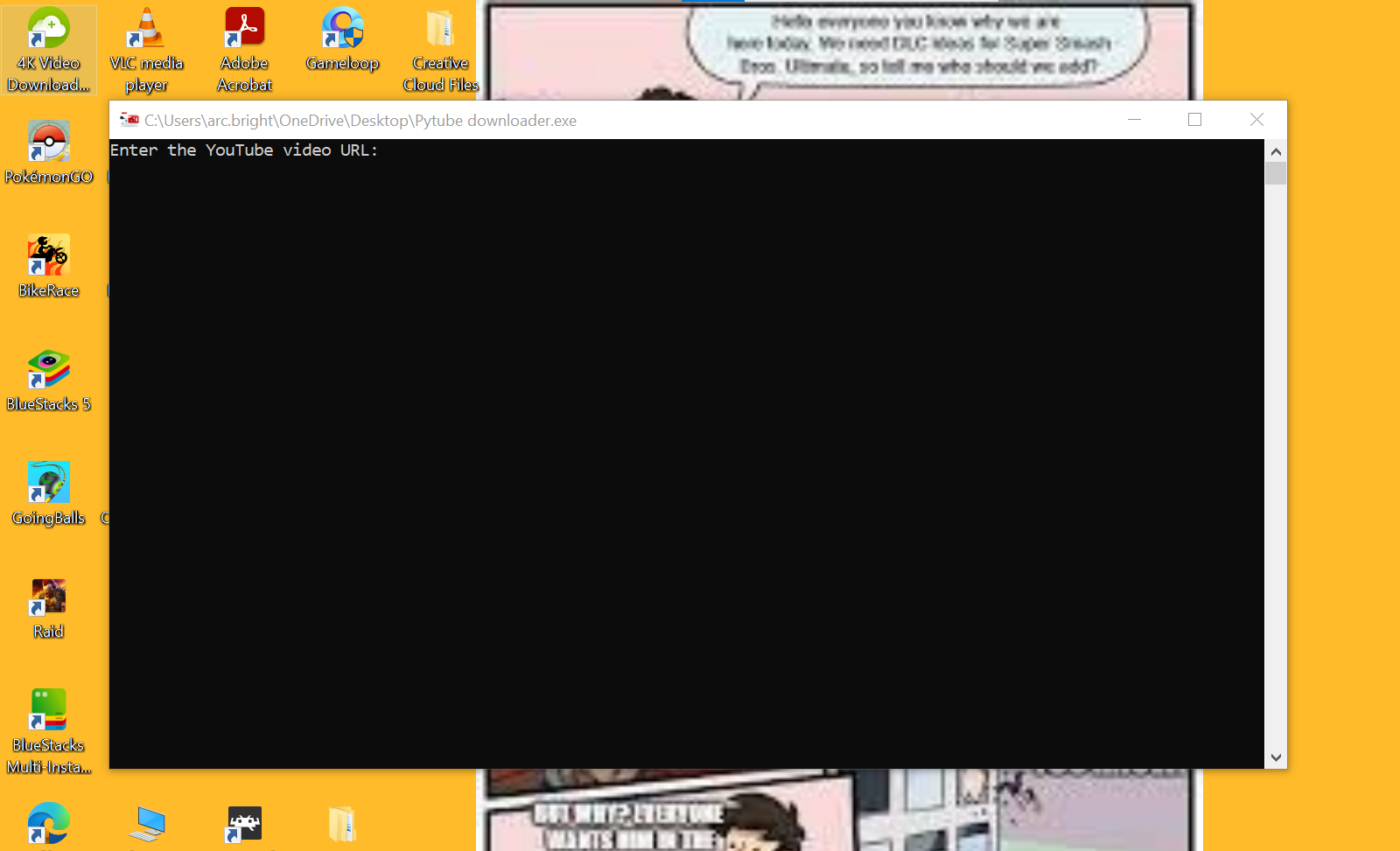 Github Archerbright123 Pytube Downloader Download Youtube Video S As Mp4 S With This
