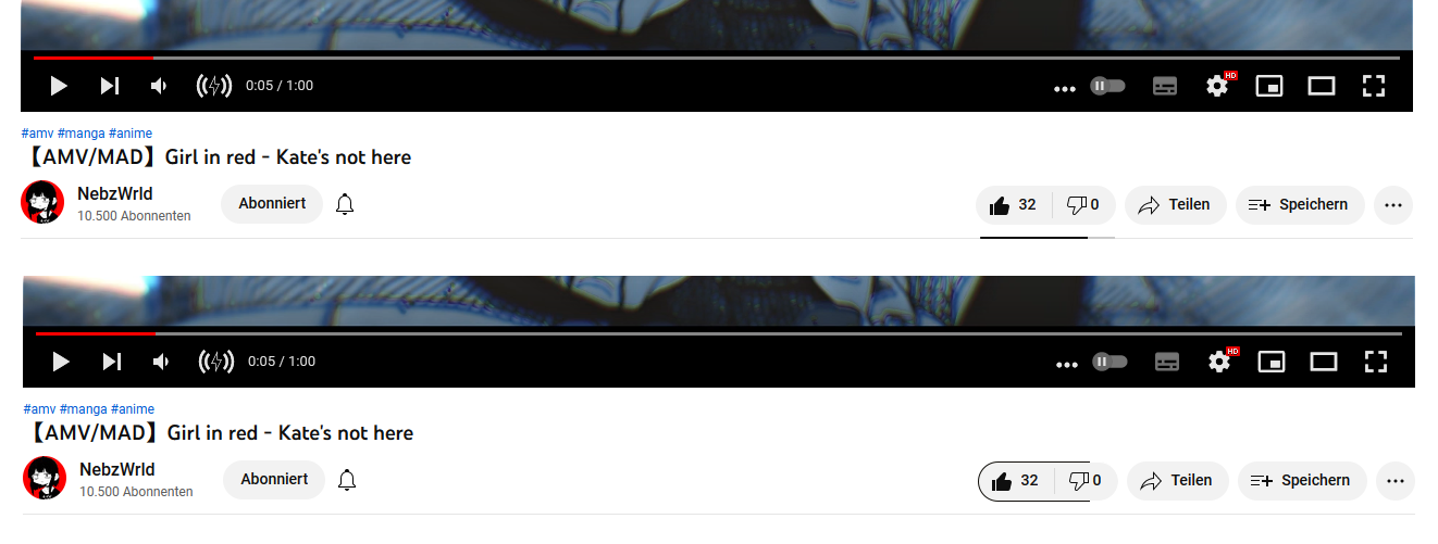 Suggestion for different dislike bar appearance for the new UI · Issue ...