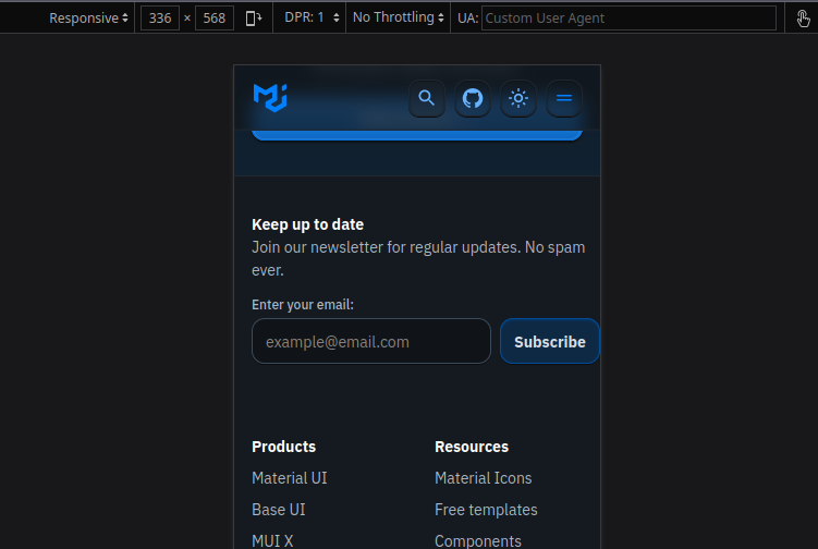 Website Website Is Not Responsive For Small Device · Issue 39270 