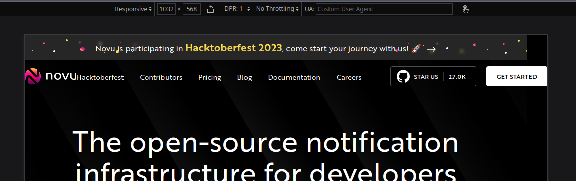 🐛 Bug Report: Navbar is not responsive for small device · Issue #4398 · novuhq/novu · GitHub