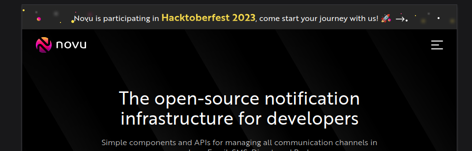 🐛 Bug Report: Navbar is not responsive for small device · Issue #4398 · novuhq/novu · GitHub