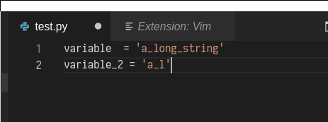 doesn't work as expected · Issue #3089 · VSCodeVim/Vim · GitHub
