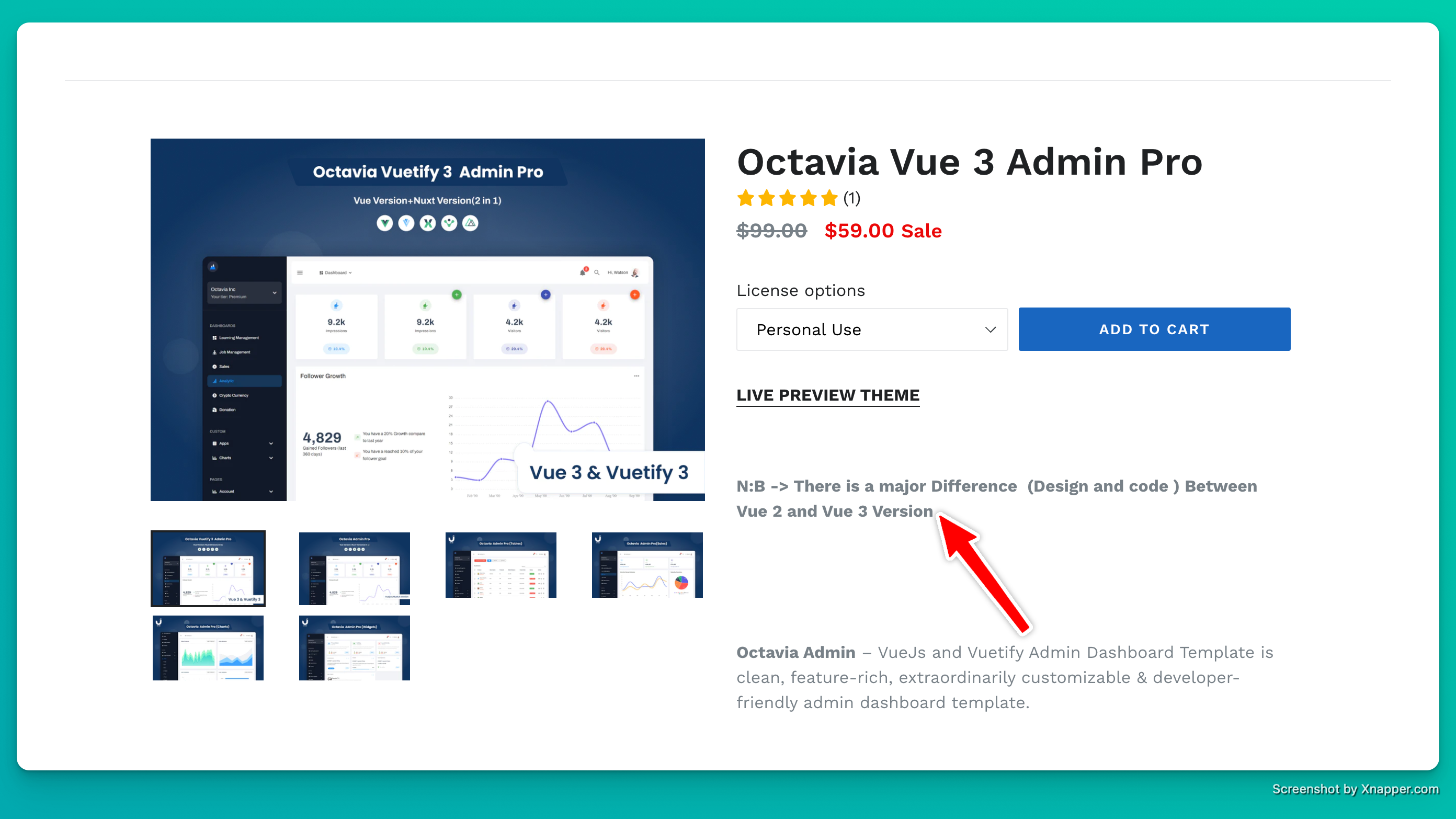 Octavia Vue 3 Admin Pro and Octavia Admin Pro demo are not the same · Issue #35 · uilibrary ...