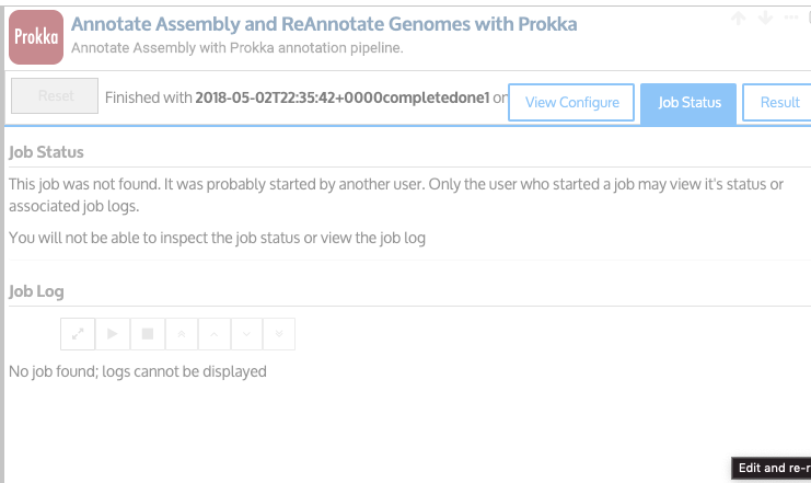 Make sure previous completed jobs display correctly and Show Logs Correctly · Issue #180 · kbase ...