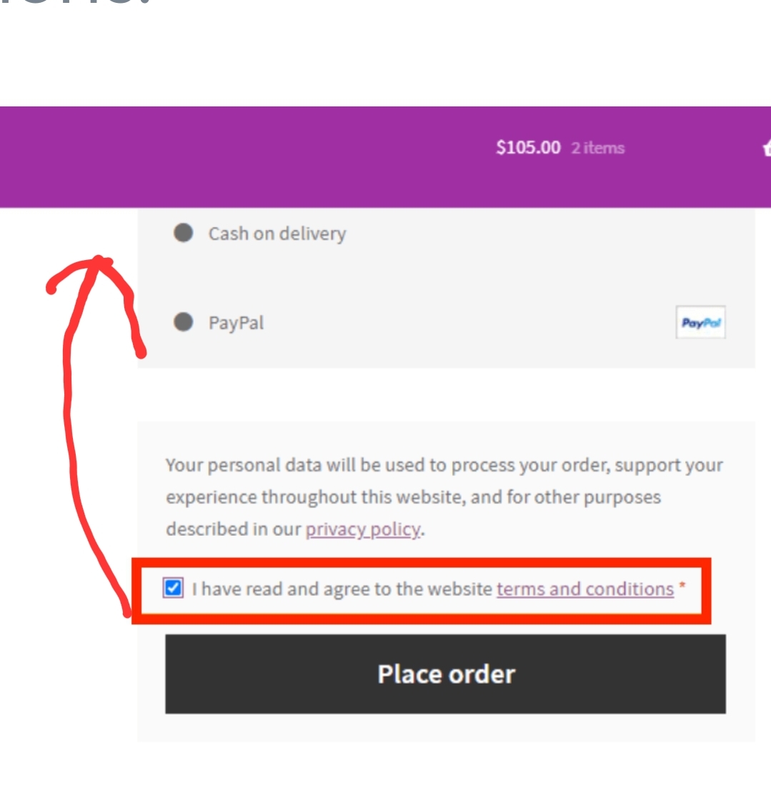 [Enhancement]: Flag - acceptance of terms and conditions · Issue #37292 · woocommerce ...