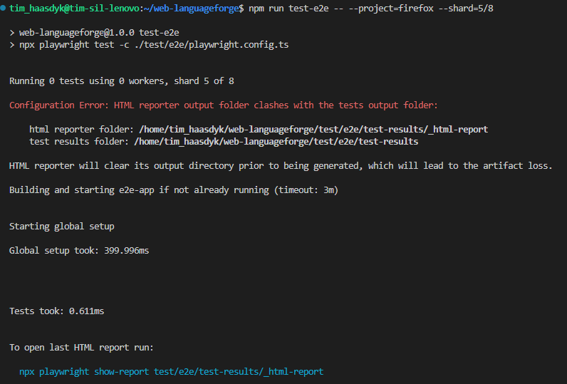 [bug] Sharding Is Sub Optimal · Issue 19681 · Microsoft Playwright · Github