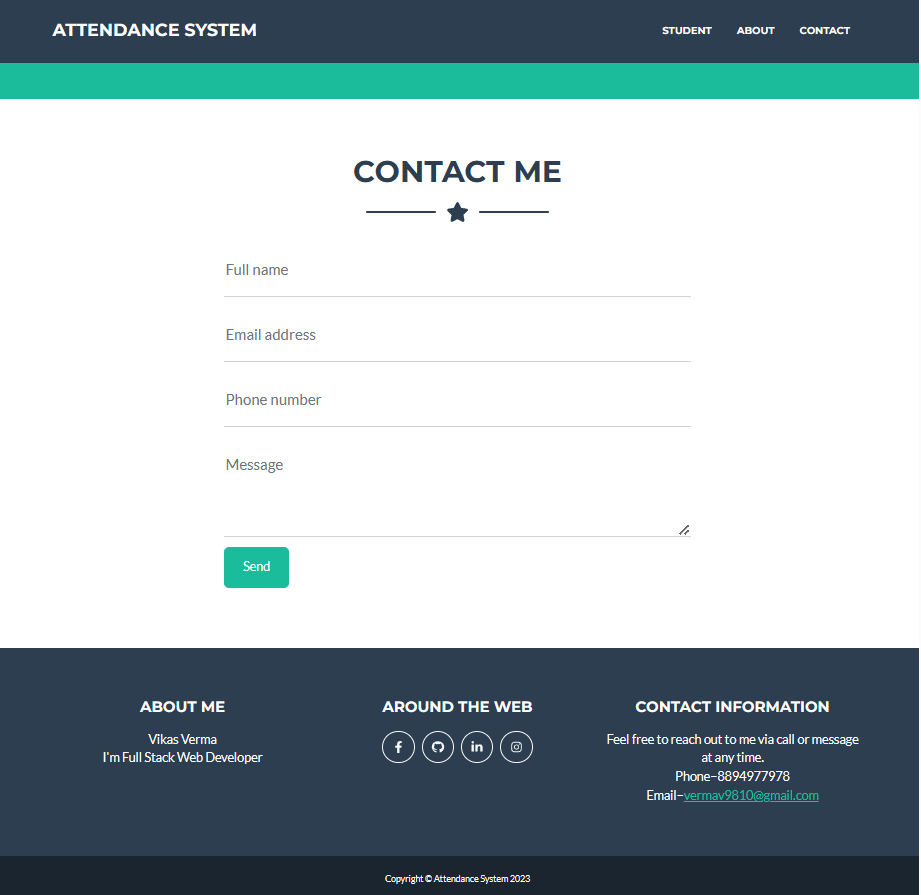 GitHub - vikasv123/Attendance-System: To develop and implement an Automated Face Recognition ...