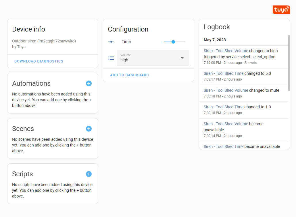 Orion EdgeConnect SWS08HA Outdoor Siren · make-all tuya-local · Discussion #681 · GitHub