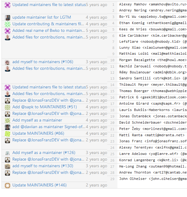 Display problem in blame · Issue #15858 · go-gitea/gitea · GitHub