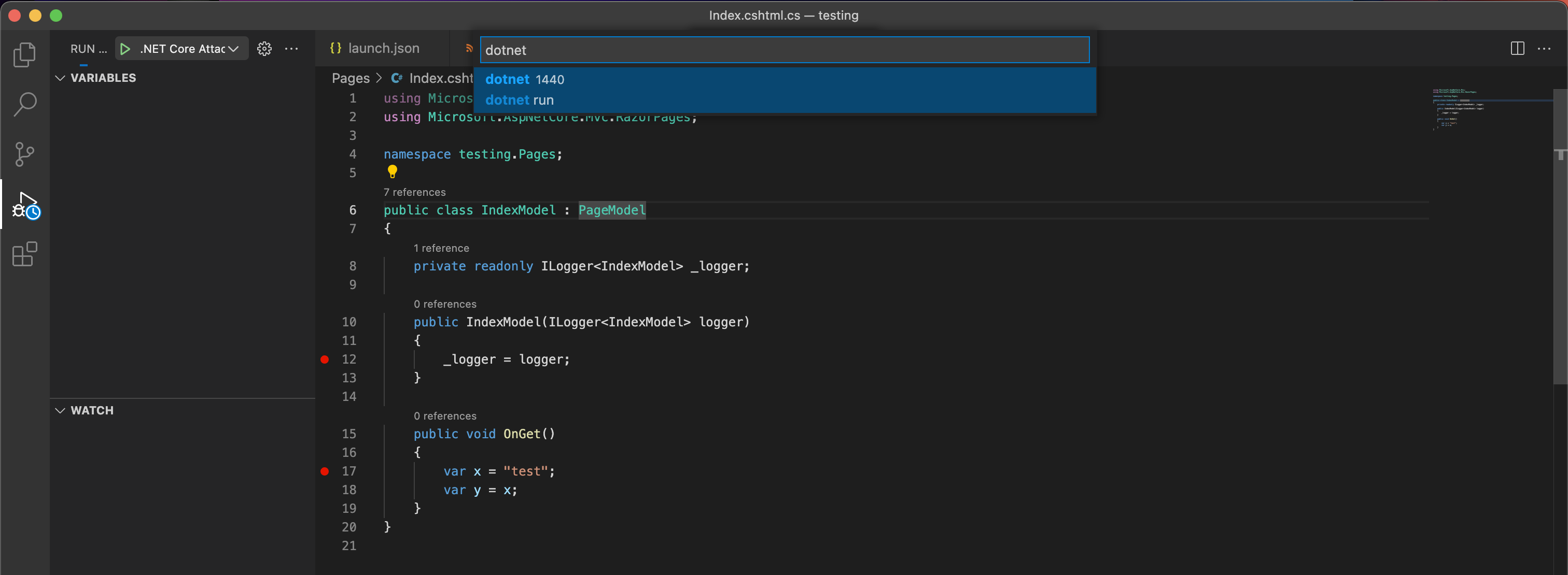 Debugger breakpoints aren't hit when process is attached · Issue #4911 · dotnet/vscode-csharp ...