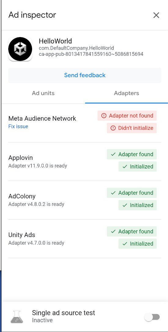 AdMobAdapter does not implement the initialize() method · Issue #2776 ...
