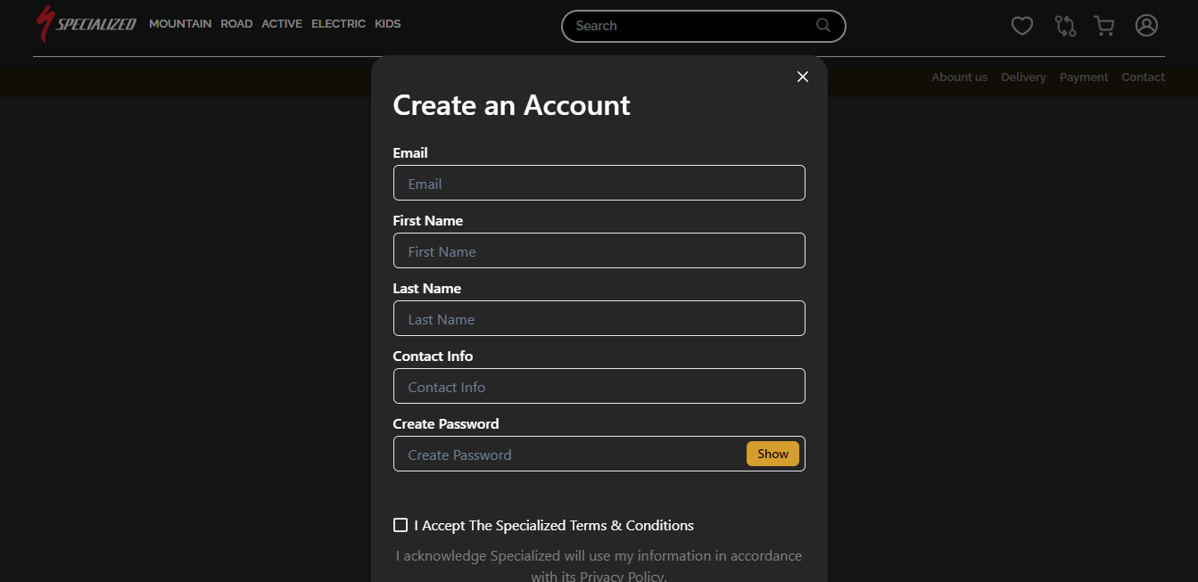 GitHub - ProActive44/specialized-bike-app: Explore a fully responsive ...