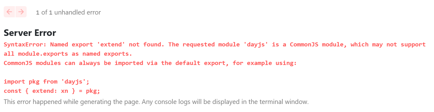 SyntaxError: Named export 'extend' not found. · Issue #142 · Kuechlin/mantine-data-grid · GitHub