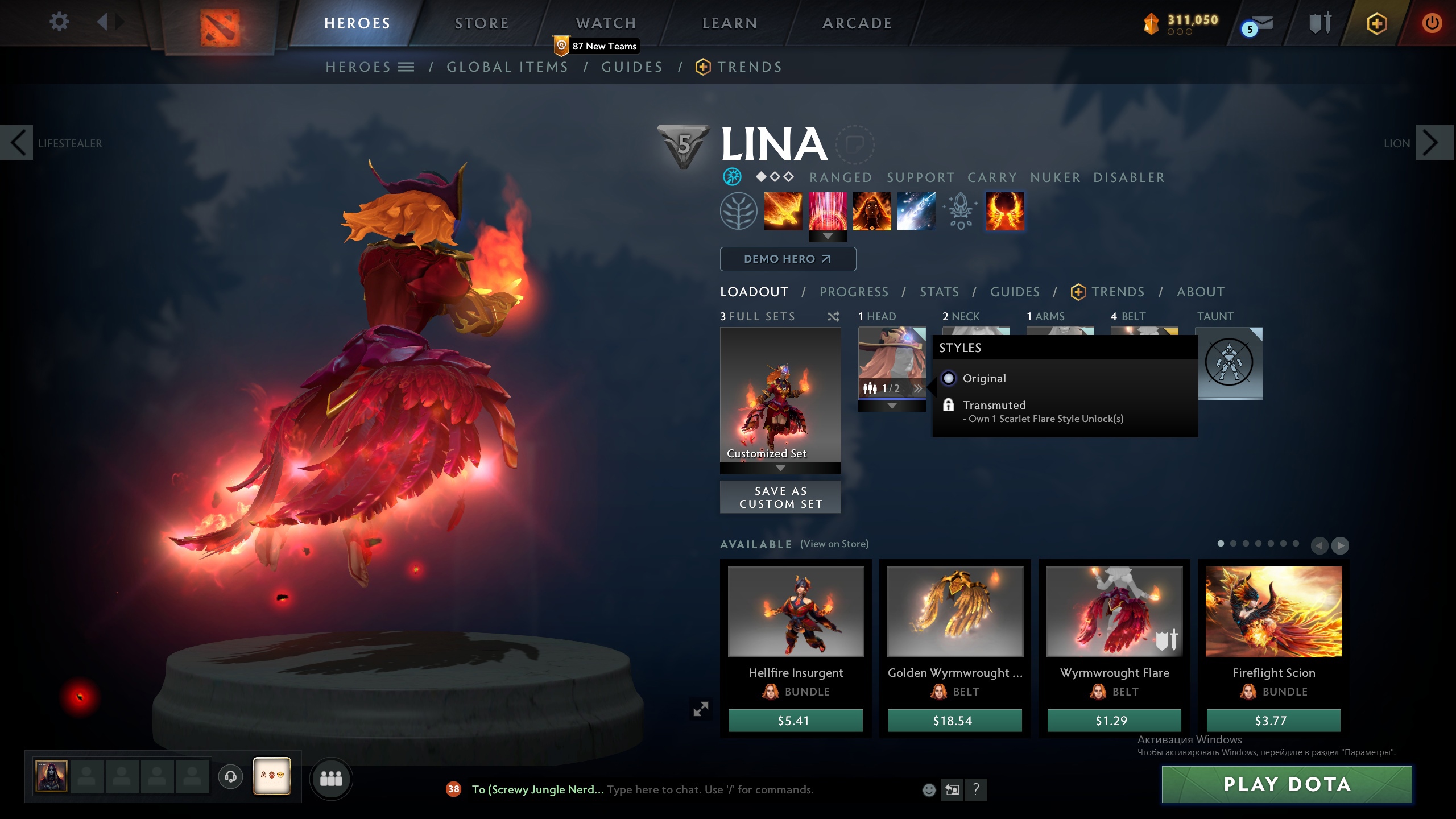 Unlocked style on item locked by themself · Issue #7012 · ValveSoftware ...