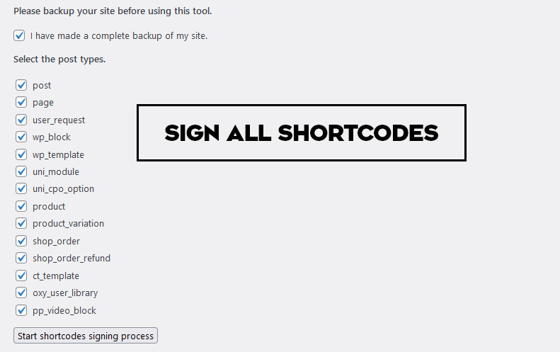 One Button to Resign all Shortcodes · Issue #2754 · soflyy/oxygen-bugs-and-features · GitHub