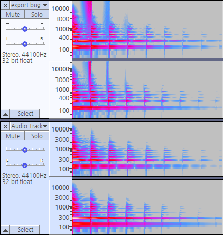 export artefact with echo in zasfx · Issue #5135 · LMMS/lmms · GitHub