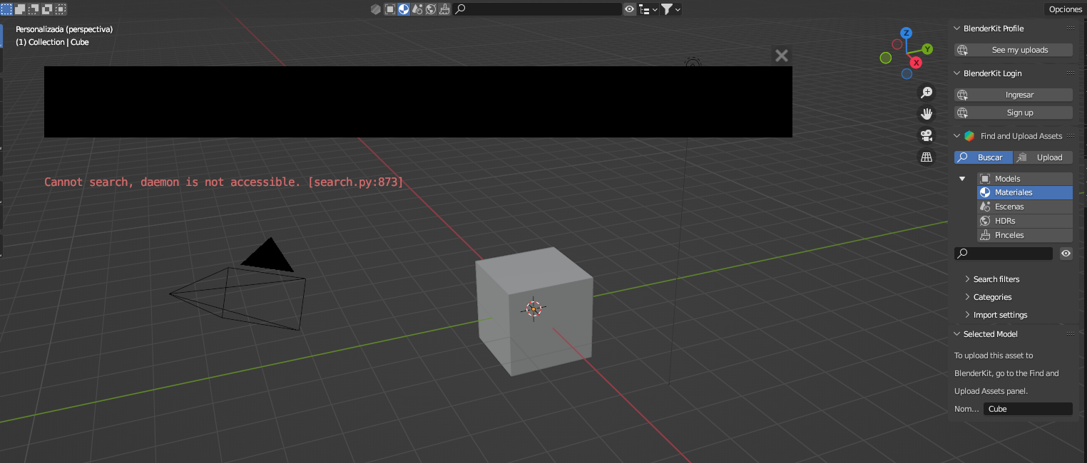 Connot search, daemon is not accesible search.py:873 · Issue #531 · BlenderKit/BlenderKit · GitHub