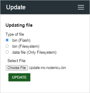 Allow AutoConnectOTA upload to SPIFFS · Issue #236 · Hieromon/AutoConnect · GitHub