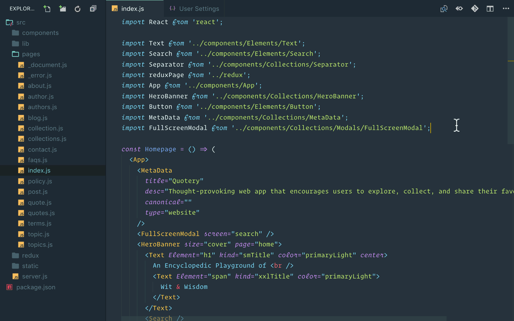 Auto Import and Import Fix For React Components Issue 66122
