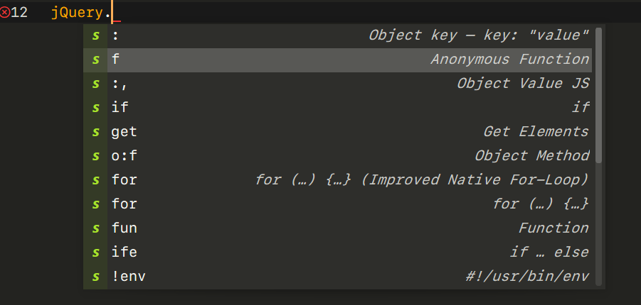 Any way to use the JS support inside standalone JS files? · Issue #40 · sublimelsp/LSP-html · GitHub