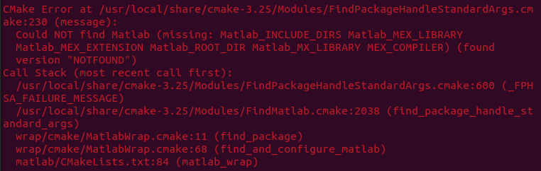 Enabling Matlab Toolbox Upon Compilation Is Failing · Issue 1476 · Borglab Gtsam · Github
