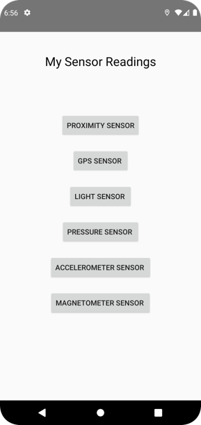 GitHub - kravishan/Sensometer-app: Mobile Phone Sensor Checker App