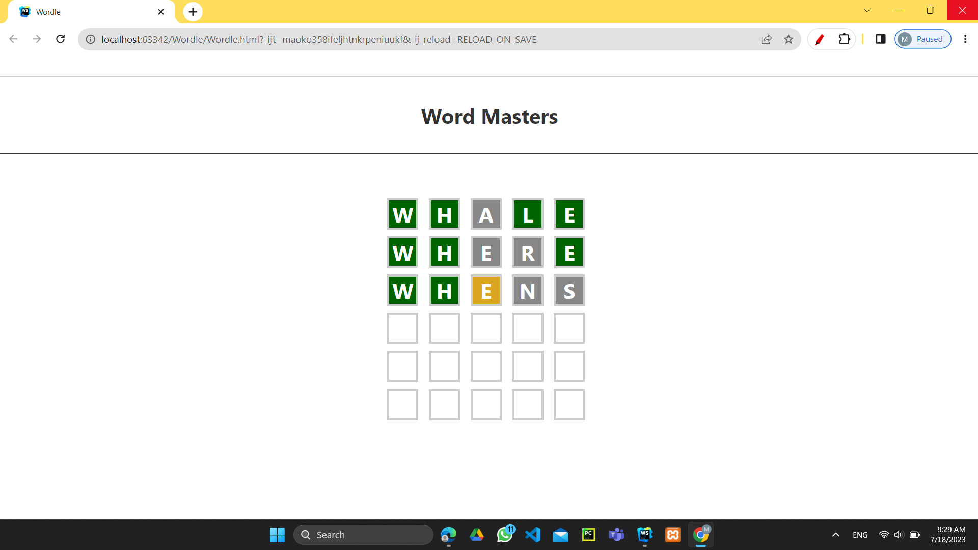 GitHub - Moutasem-Ahmed-Salah/Wordle: Wordle, the classic word-guessing ...