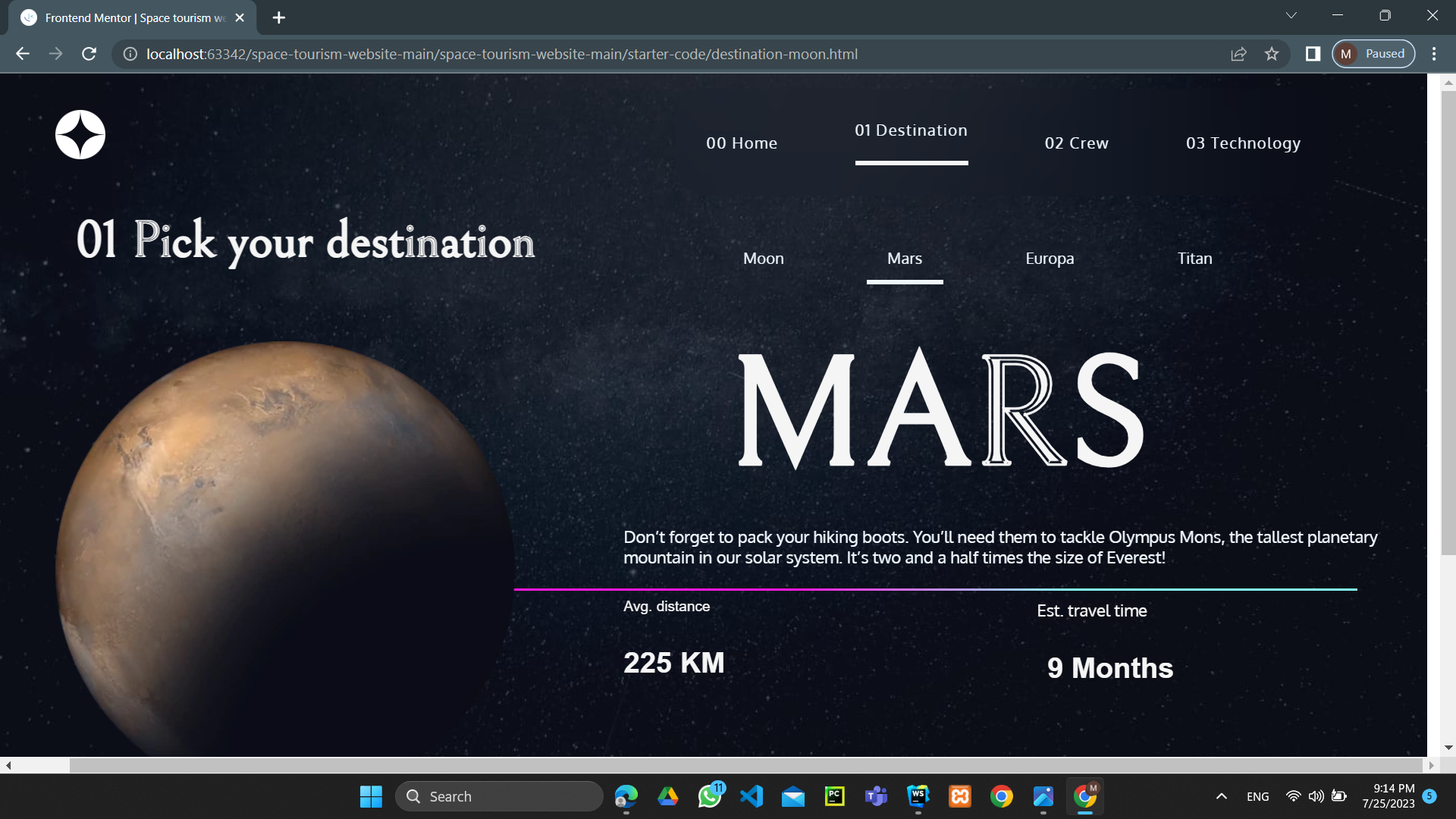 GitHub - Moutasem-Ahmed-Salah/Space-Travel-Website: multi-page space tourism website to view ...