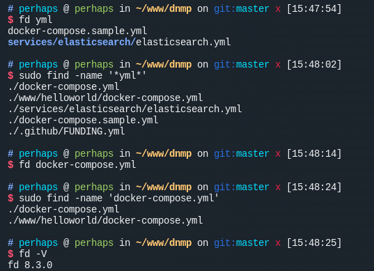 Is it my improper use? · Issue #930 · sharkdp/fd · GitHub