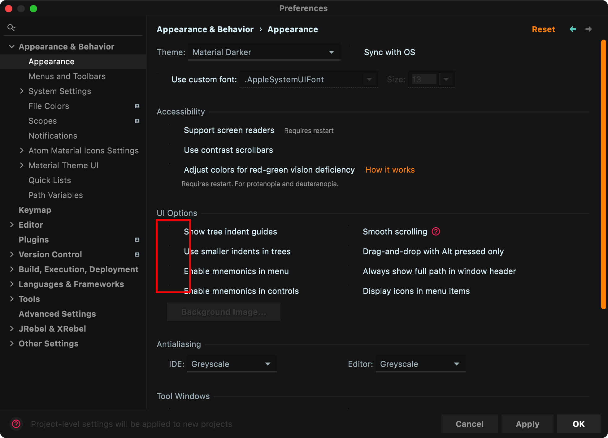 Do not show radio boxes · Issue #23 · AtomMaterialUI/material-theme-issues · GitHub