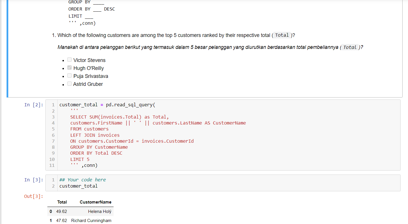 General syntax question, on SQL query SELECT Statement (SQL Quiz) · teamalgoritma community ...