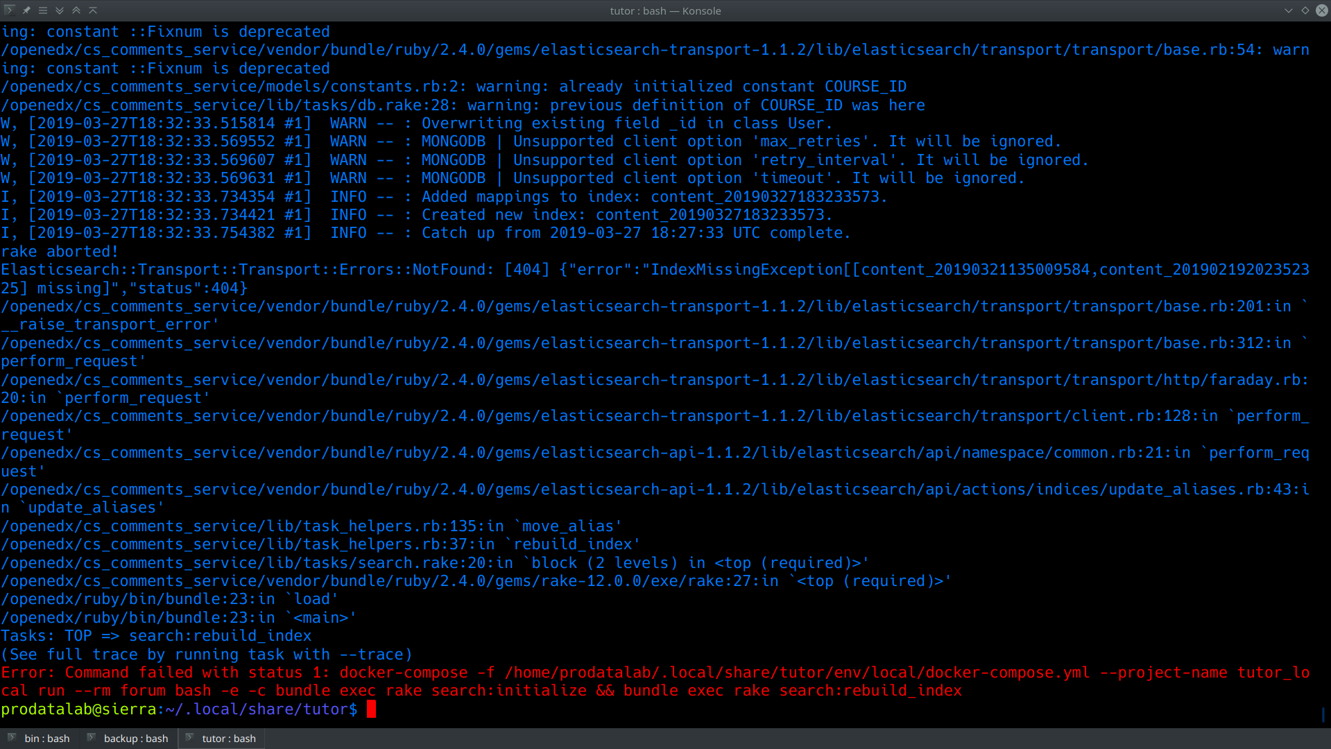 Copying data between machines, etc. · Issue #188 · overhangio/tutor · GitHub