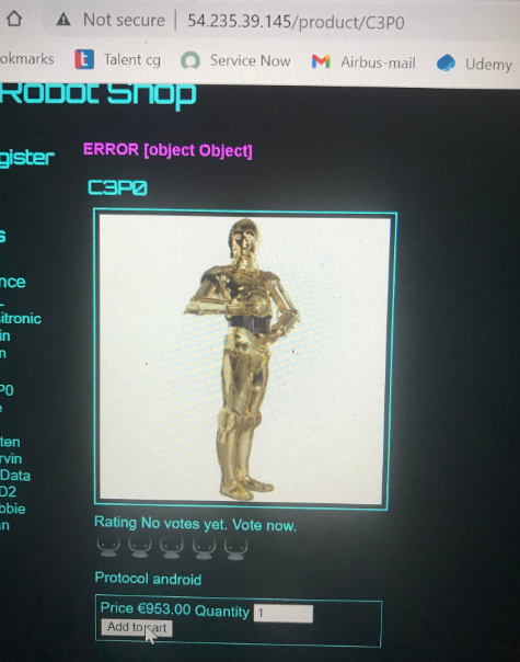 Unable to add items to the cart · learndevopsonline learndevopsonline · Discussion #677 · GitHub