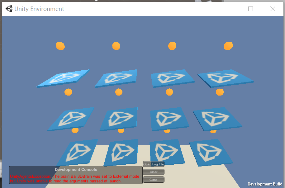 The Brain Ball3dbrain Was Set To External Mode But Unity Was Unable To 