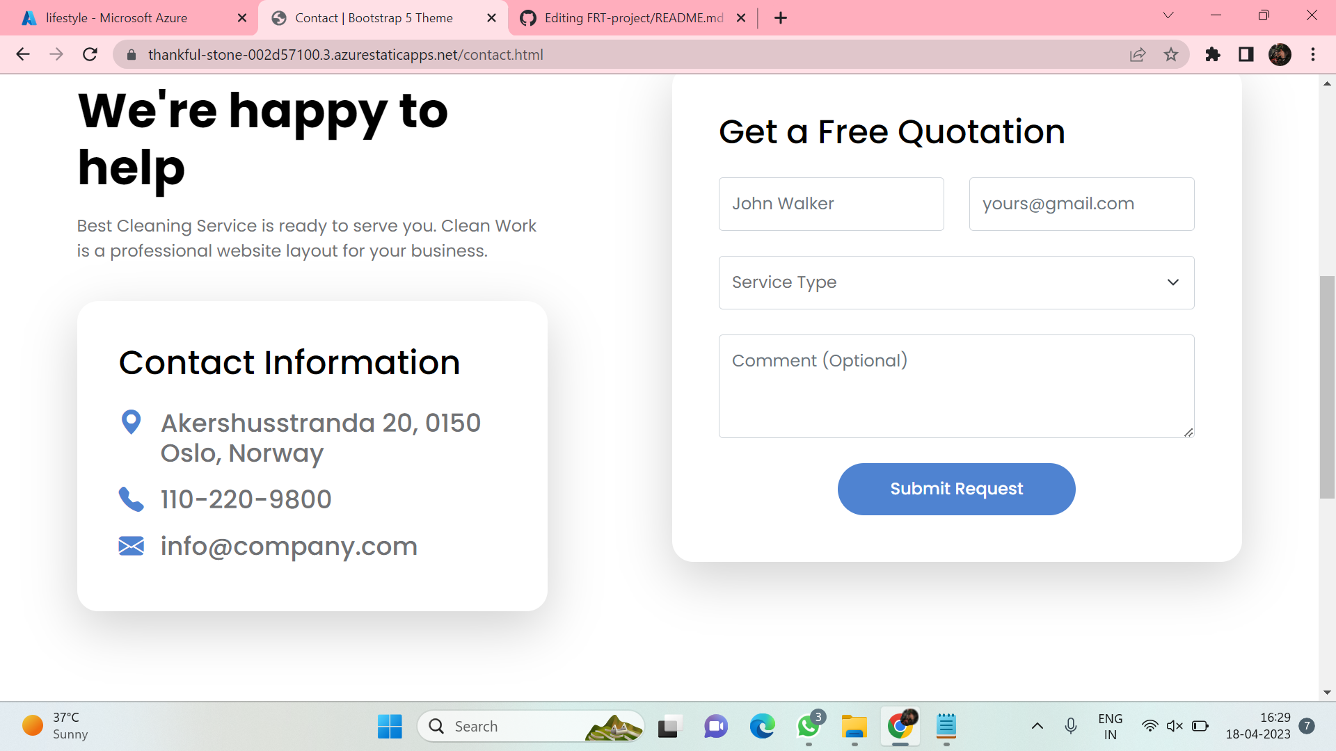 GitHub - eluriraghava/FRT-project