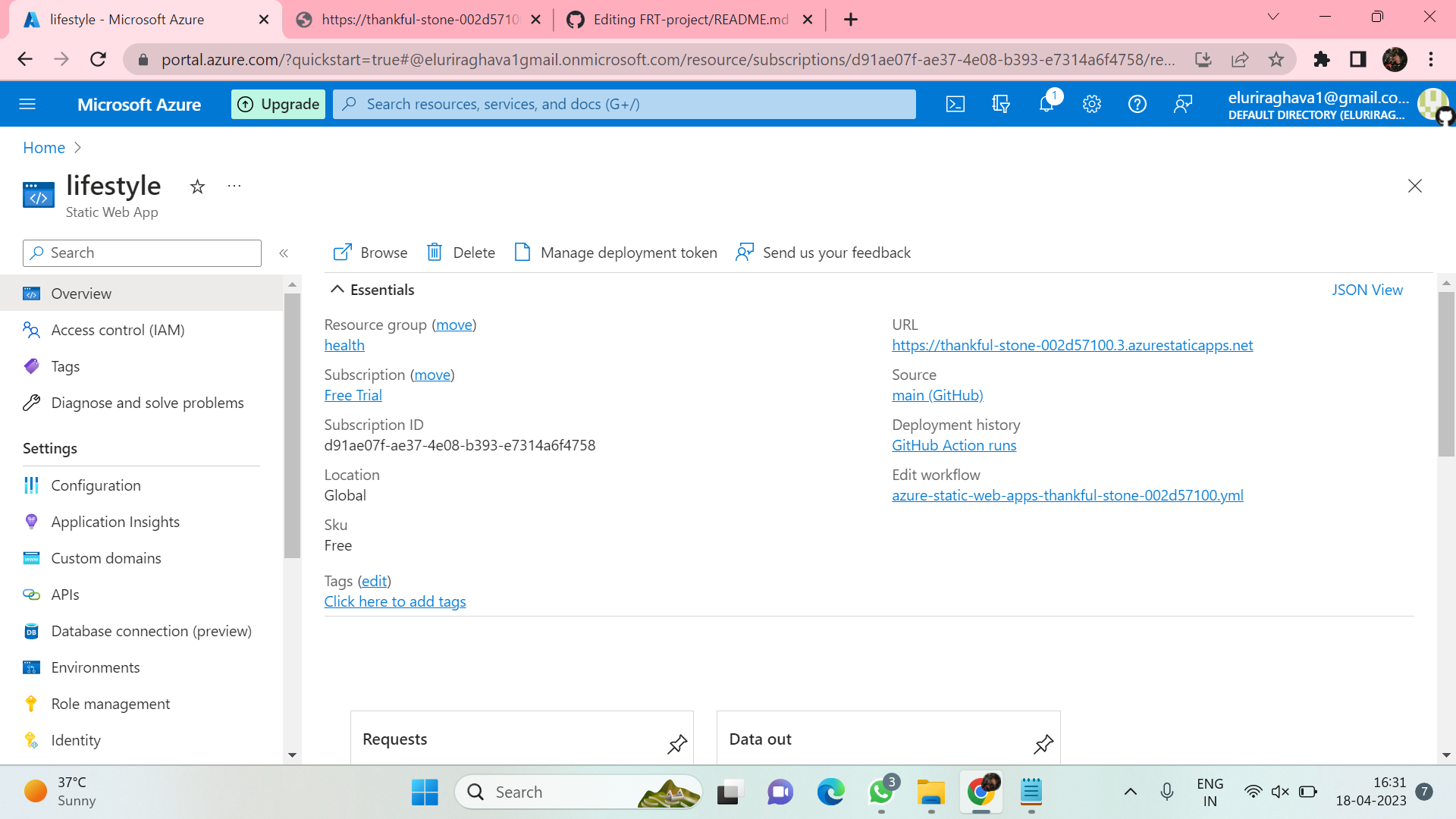 GitHub - eluriraghava/FRT-project
