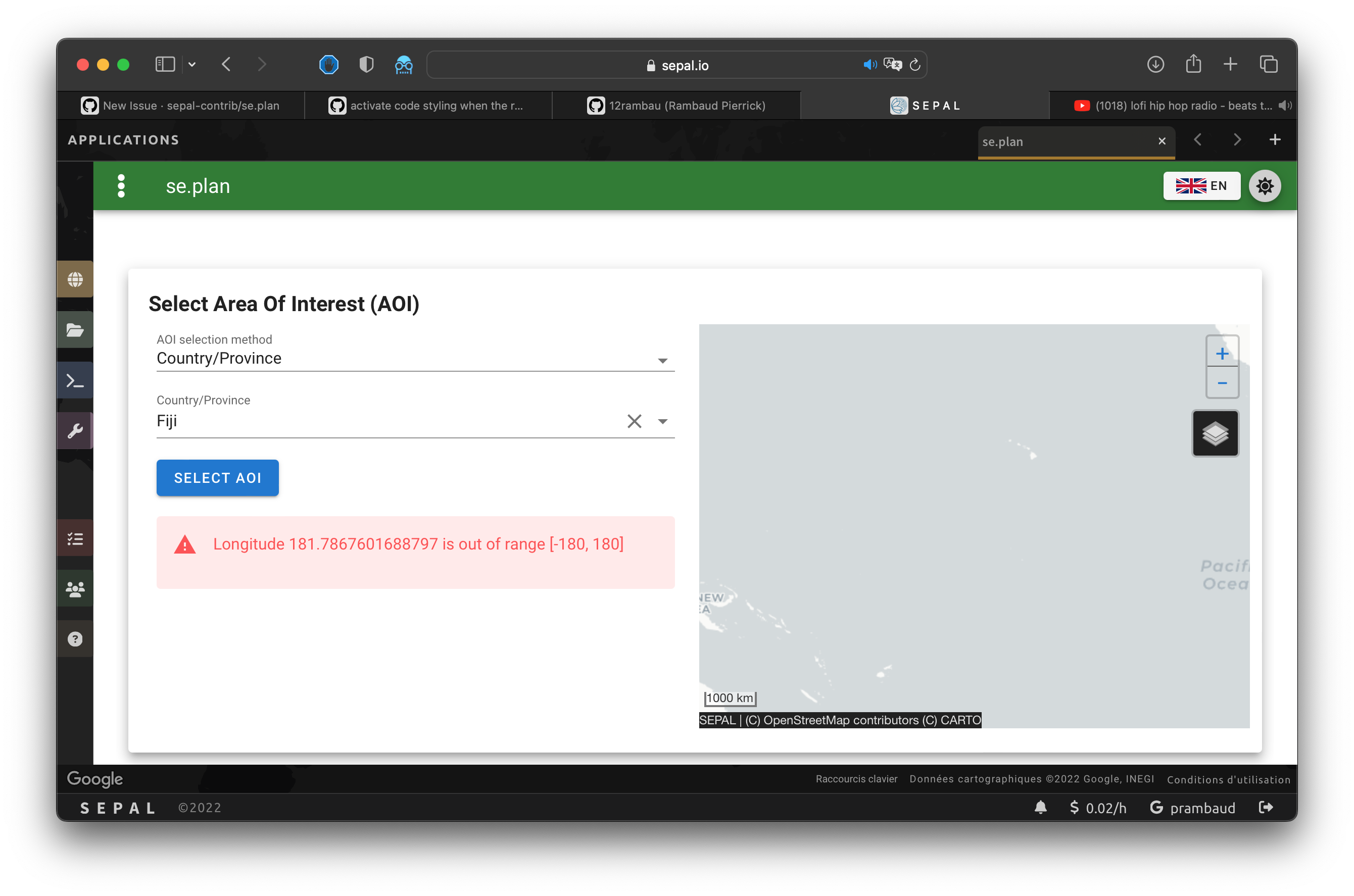 fiji is not working · Issue #170 · sepal-contrib/se.plan · GitHub