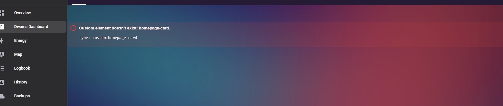 After 2023.9 update - Custom element doesn't exist · Issue #726 · dwainscheeren/dwains-lovelace ...