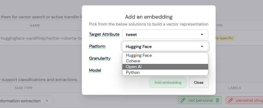 [BUG] - change "Open AI" to "OpenAI" when choosing embedding providers · Issue #260 · code-kern ...