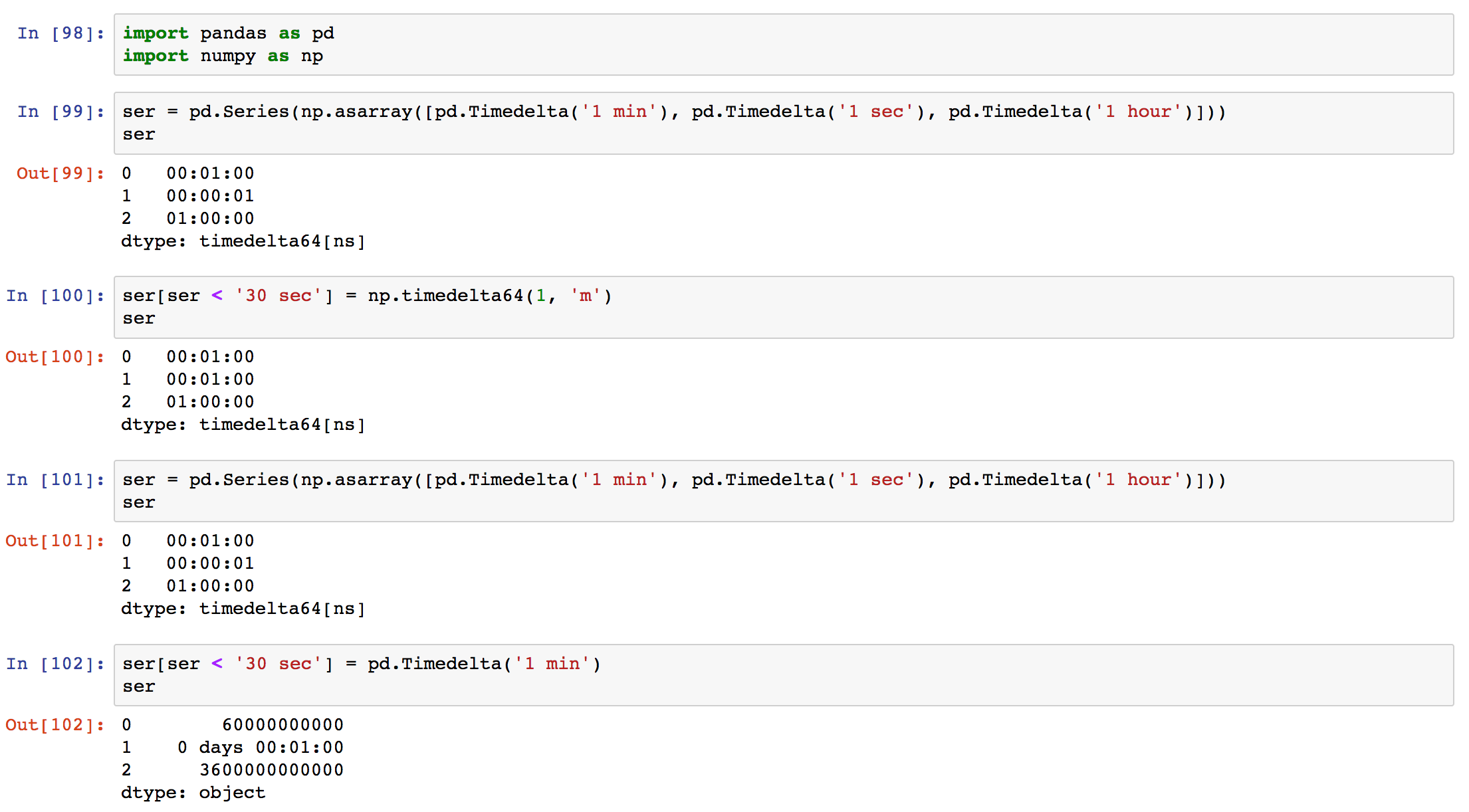 Unwanted Conversion From Timedelta To Float but Not Datetime Issue 