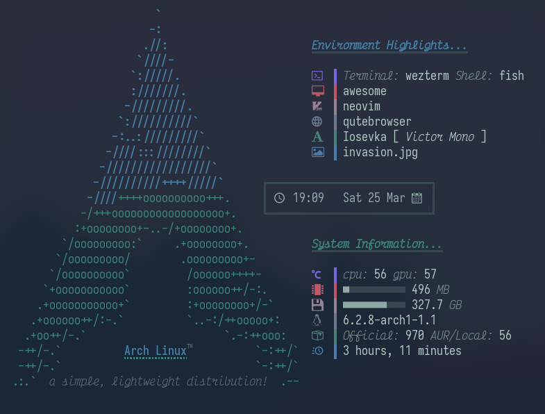GitHub - SomeRandoNamedDave/fetch: my custom fetch (system info) script