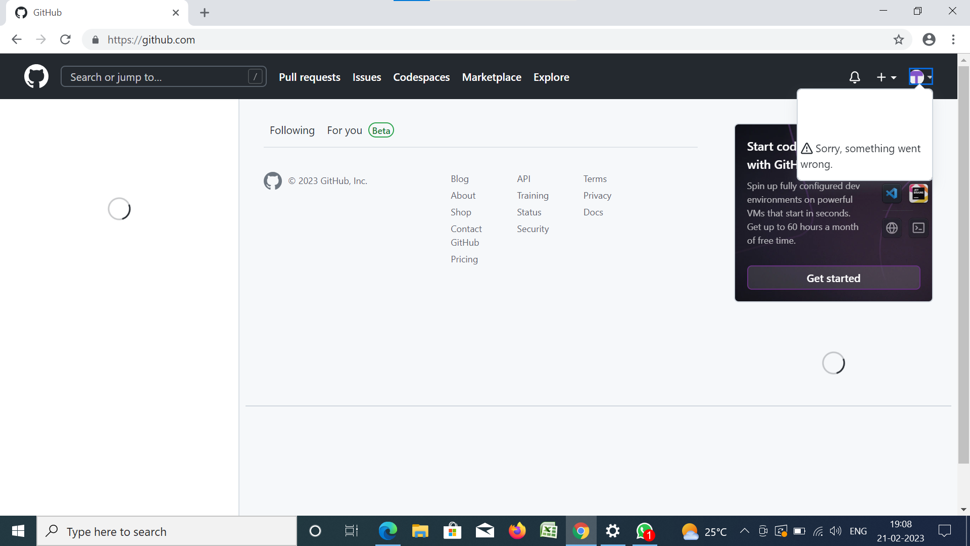 Github signup issue at chrome browser · Issue #16 · Him104/8pm-batch · GitHub